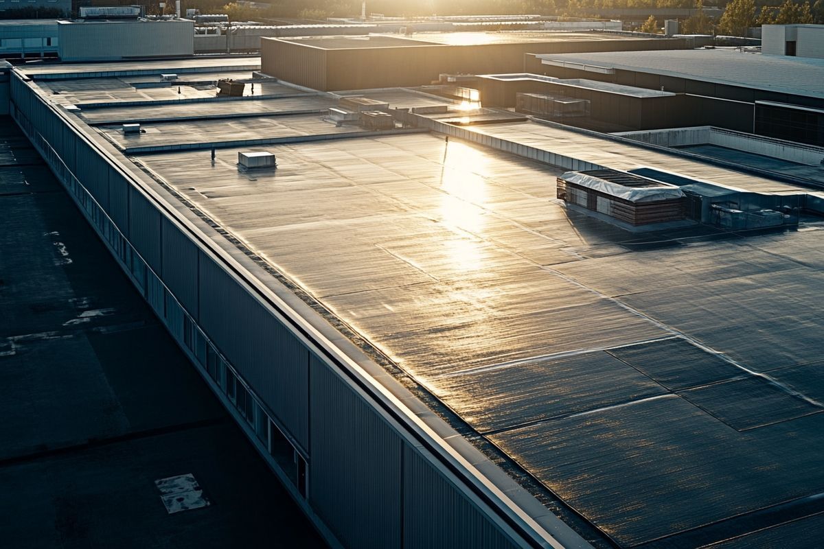 Toit plat bac acier : schéma pour une installation réussie