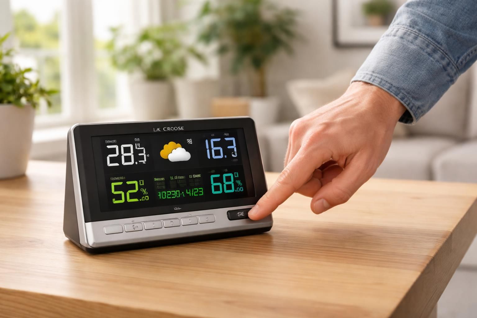 Comment Reinitialiser Station Meteo La Crosse Technologynull